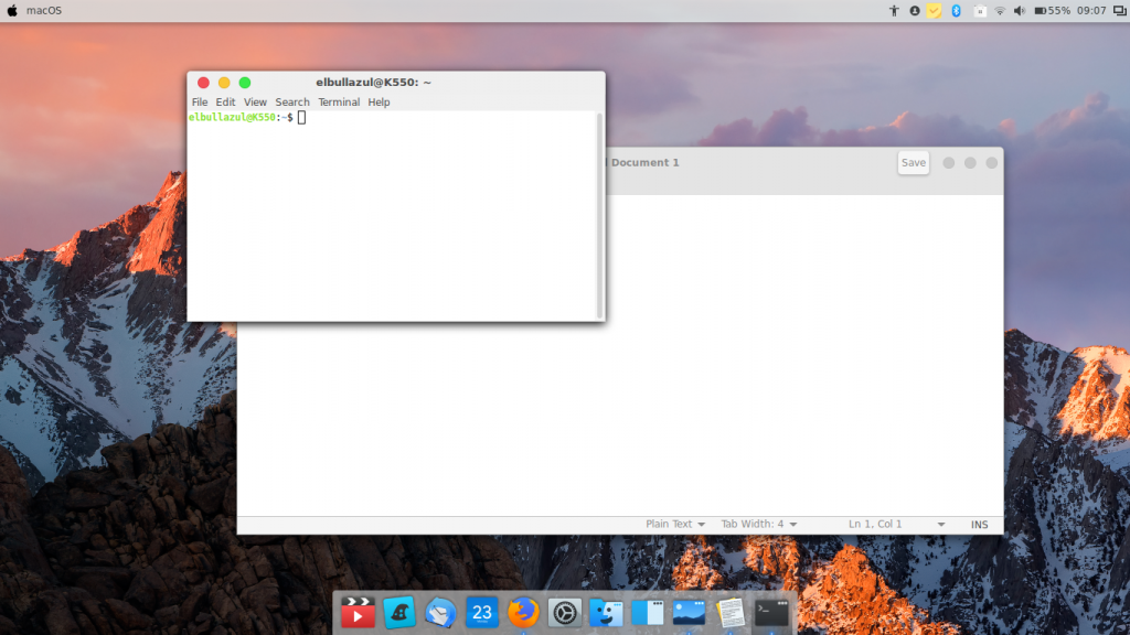 Download macOS High Sierra Theme For Ubuntu - Includes Dark mode!