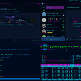 Download Cyberpunk Neon Theme for Ubuntu - Ubuntu Free