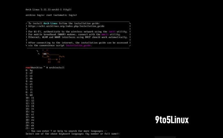 Latest Arch Linux ISO Release Comes with the ArchInstall CLI Image ...