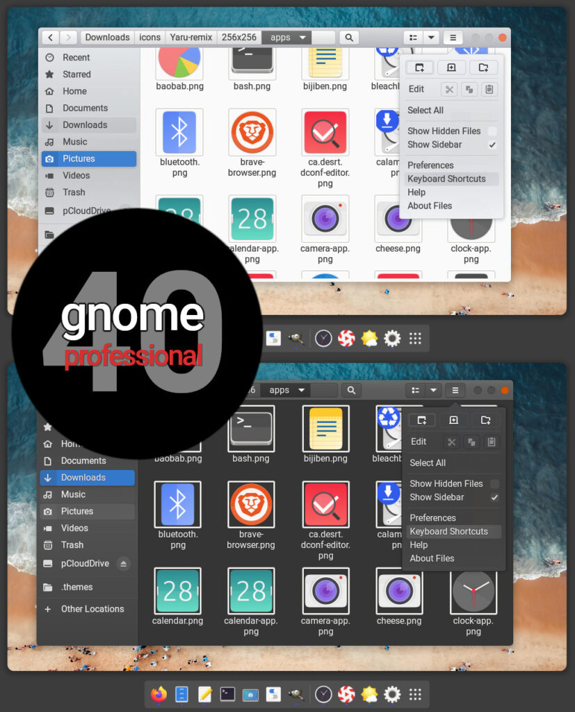 Download Prof-Gnome Theme for Ubuntu - Ubuntu Free