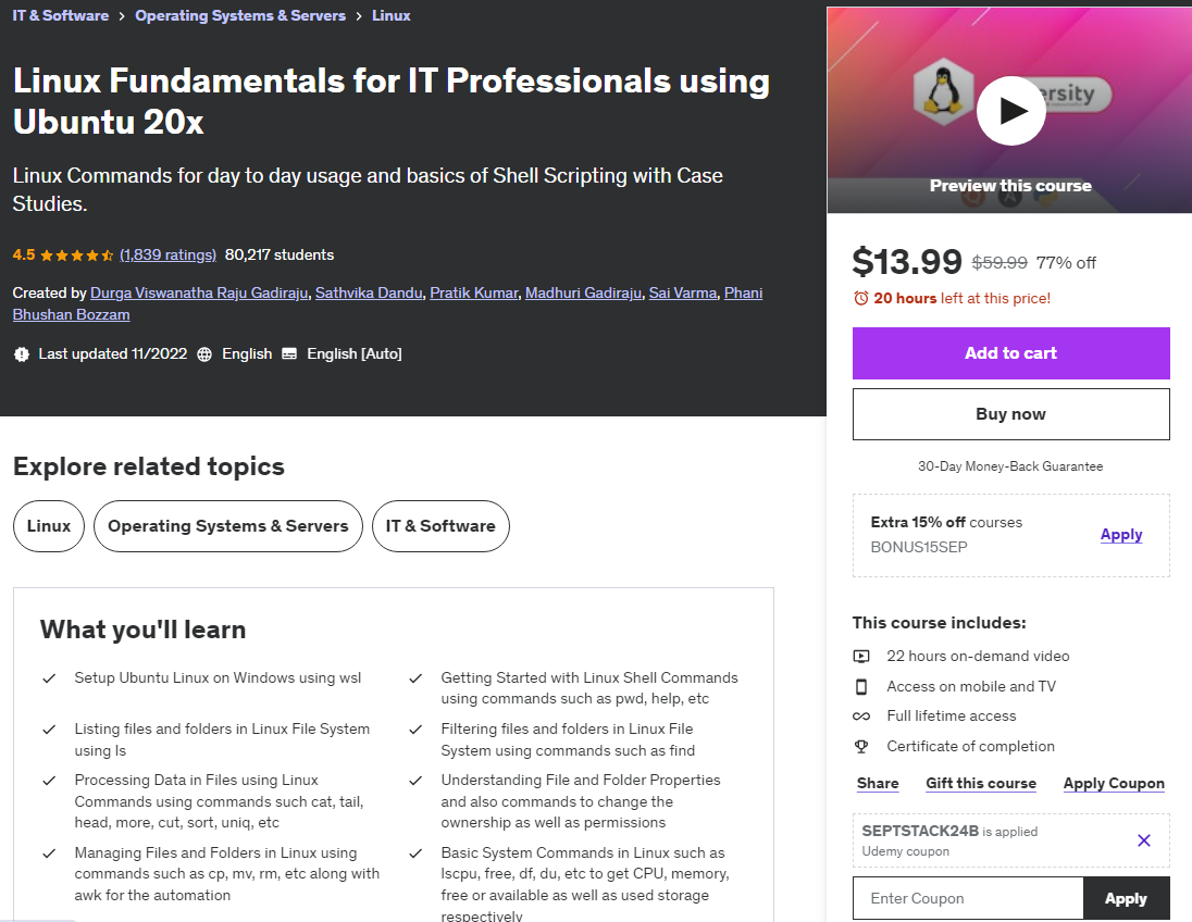 Top 5 Linux Courses on Udemy with Certificates that will change your ...