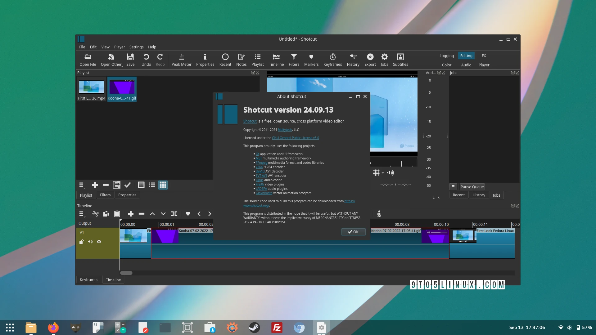 Shotcut 24.09 Video Editor Brings Fixes for Major New Bugs ...