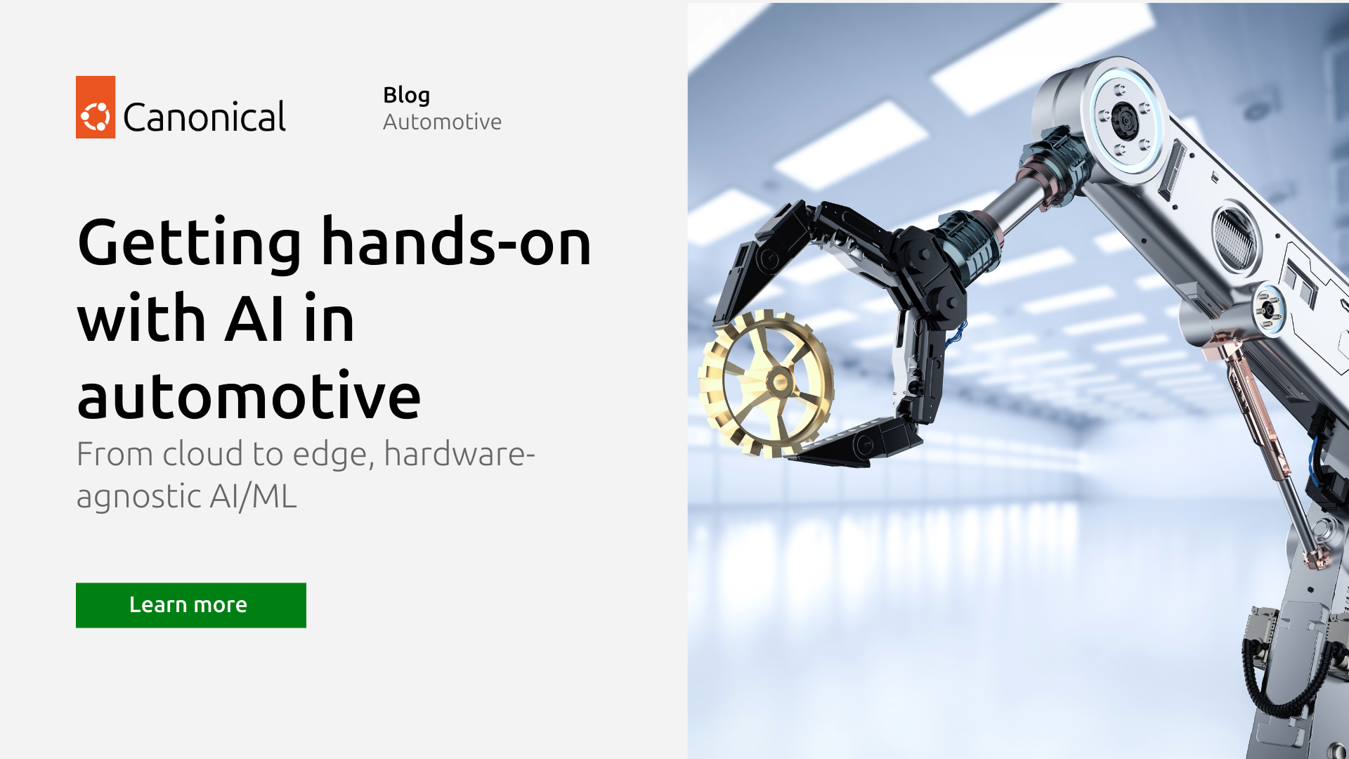 Getting hands on with ai in automotive | ubuntu Image | Getting hands ...