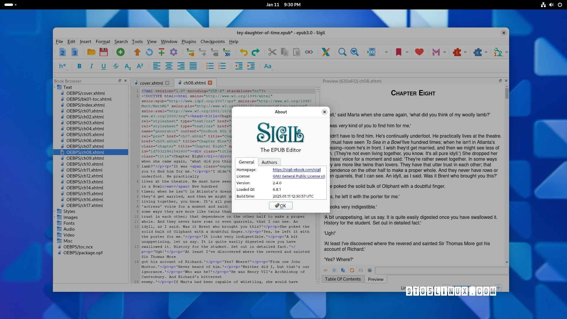 Sigil 2.4 Open-Source EPUB Ebook Editor Released with New Features and Bug Fixes - 9to5Linux ...